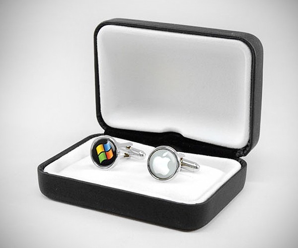 Gemelli tondi mini personalizzati con la tua immagine LeCuff